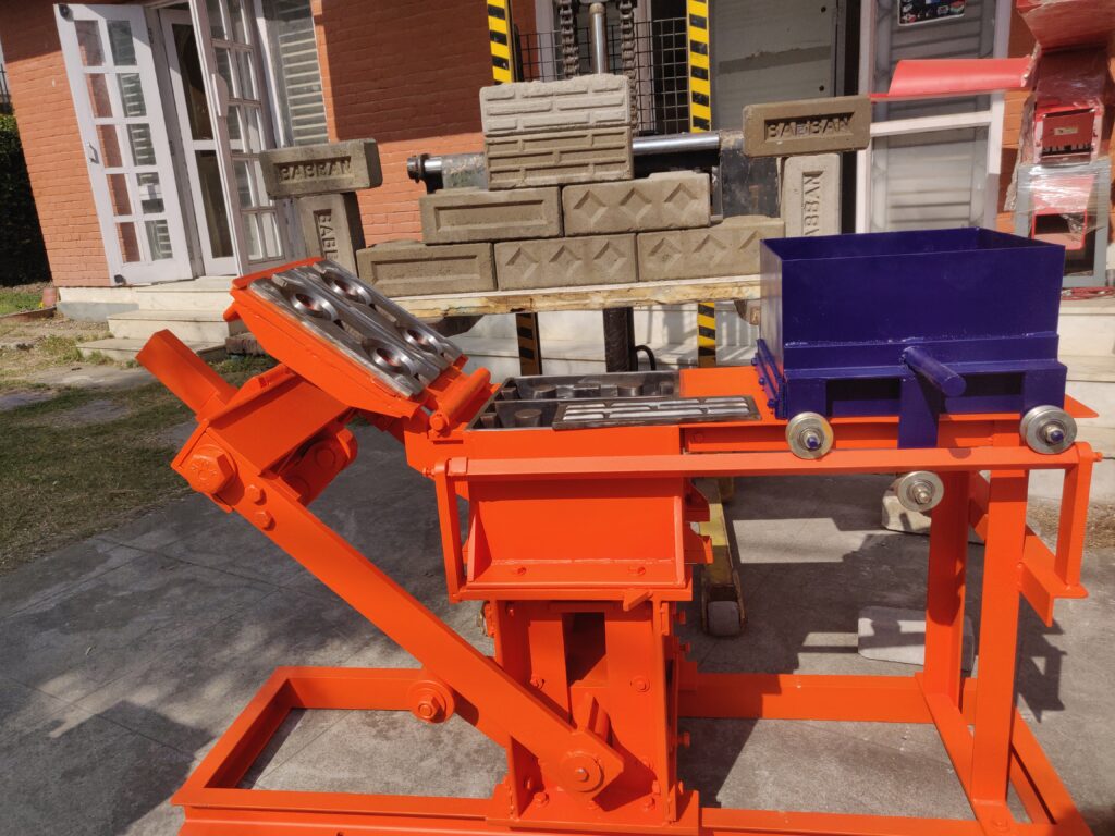 Interlock Brick Machine with Side Design - New Model - Machine Hub Nepal